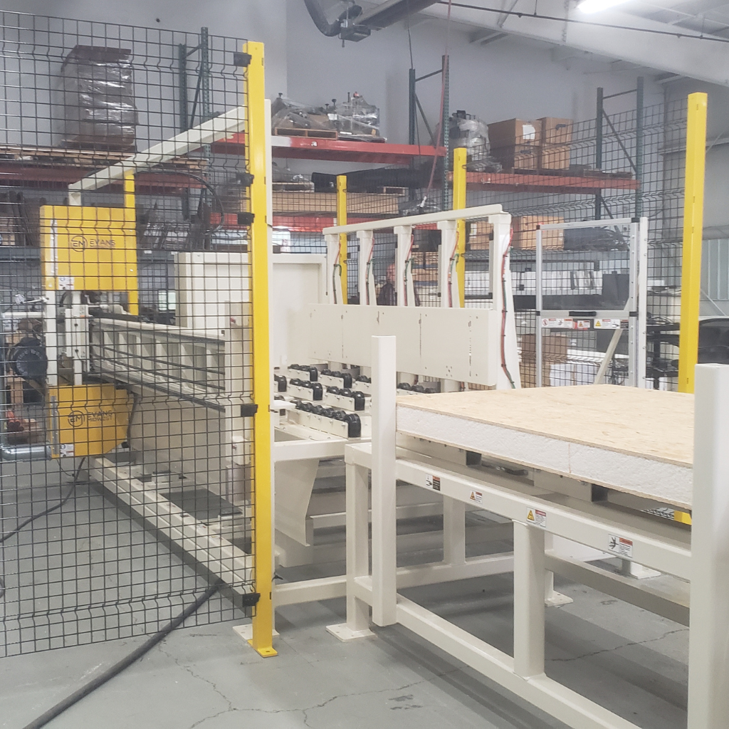 SCS 1000 SIP Spline Cutting Saw | Automated Panel Spline Saw | Evans ...